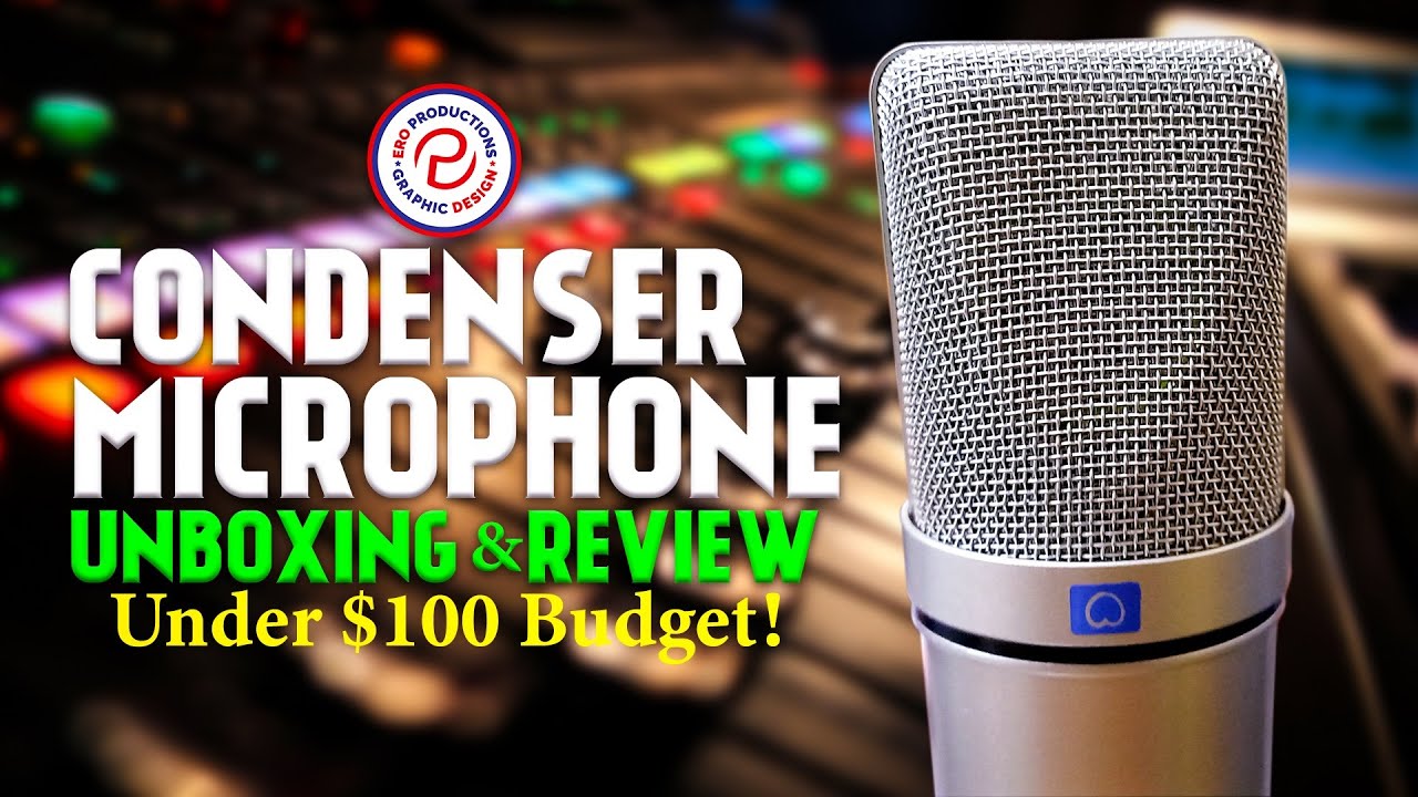 Condenser Microphone Unboxing and Review | Neumann U87 Ai Clone Mic ...