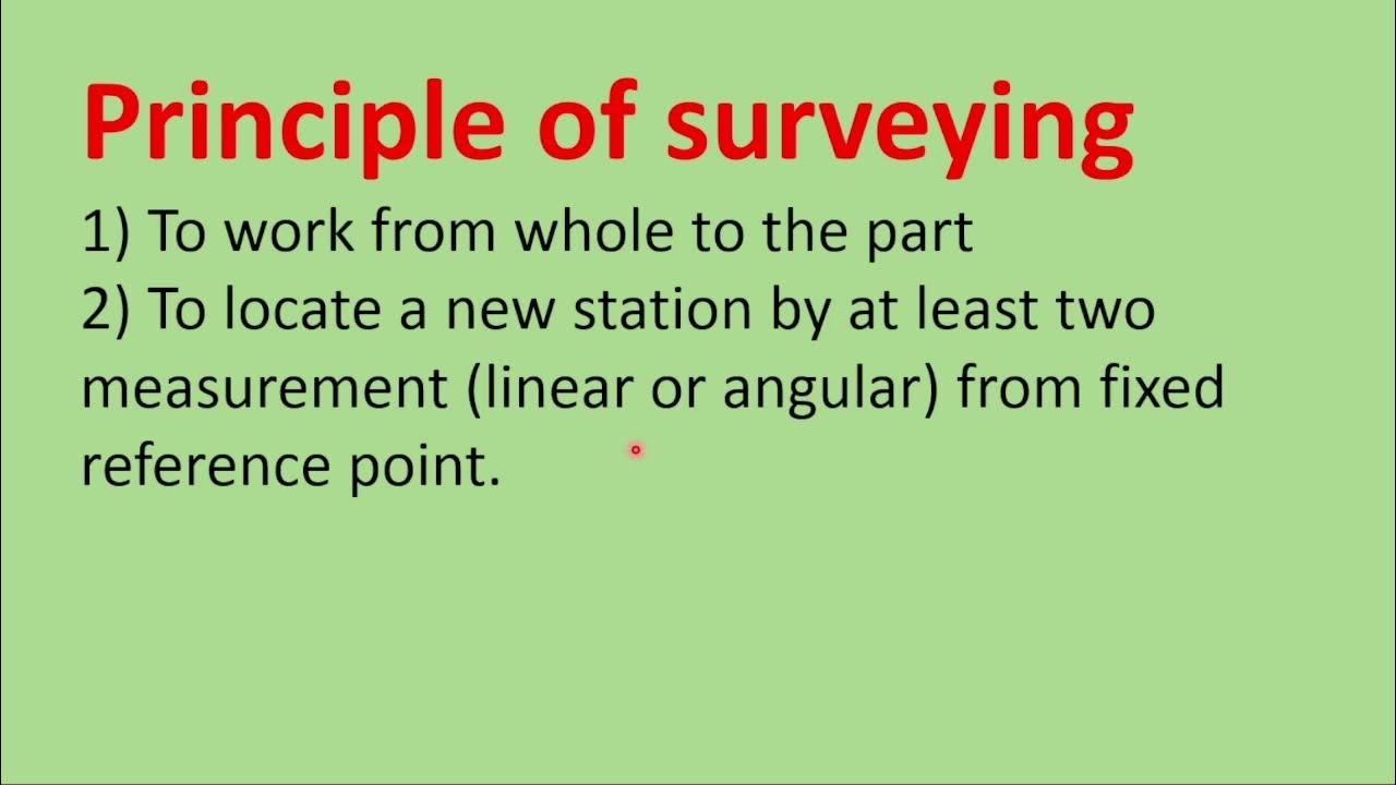 1 5 Principles Of Surveying YouTube 1-5-principles-of-surveying-youtube