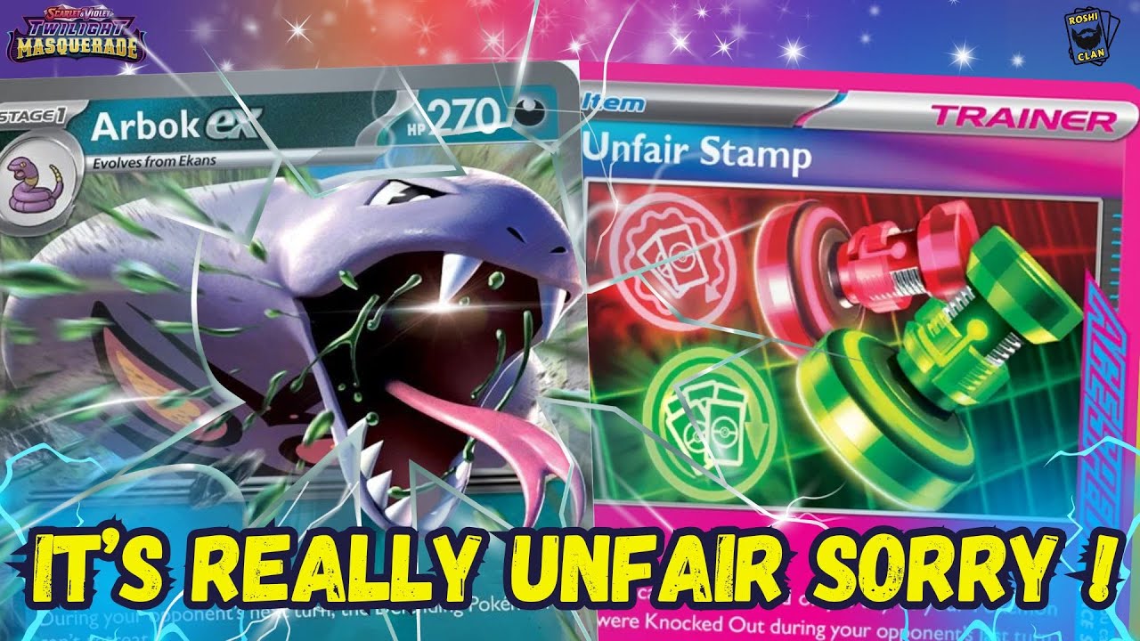 Shrouded Fable Has Made Arbok EX Hand Control Deck Broken! Pokemon TCG ...