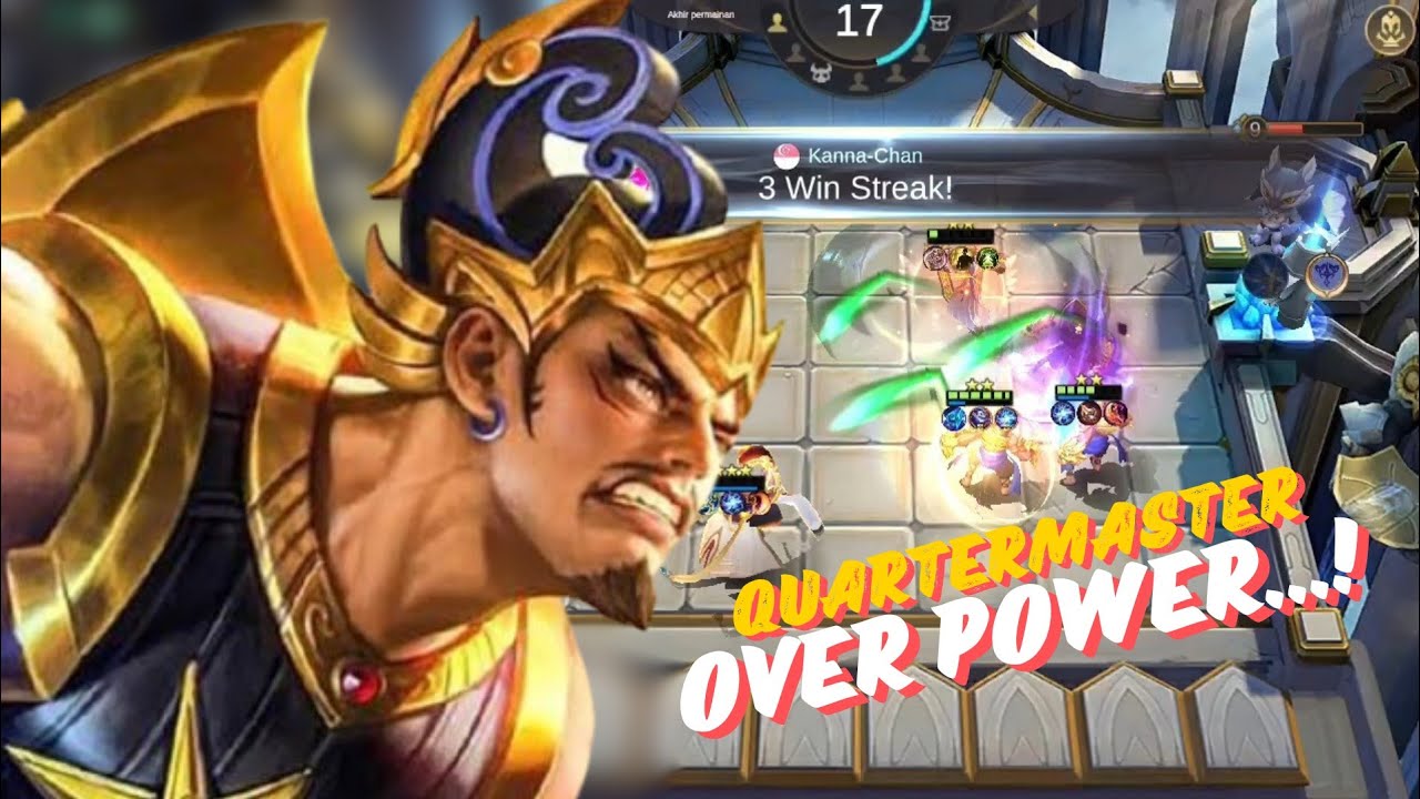 MAGIC CHESS MLBB #31 | GATOTKACA SYNERGY QUARTERMASTER | COMMANDER ...