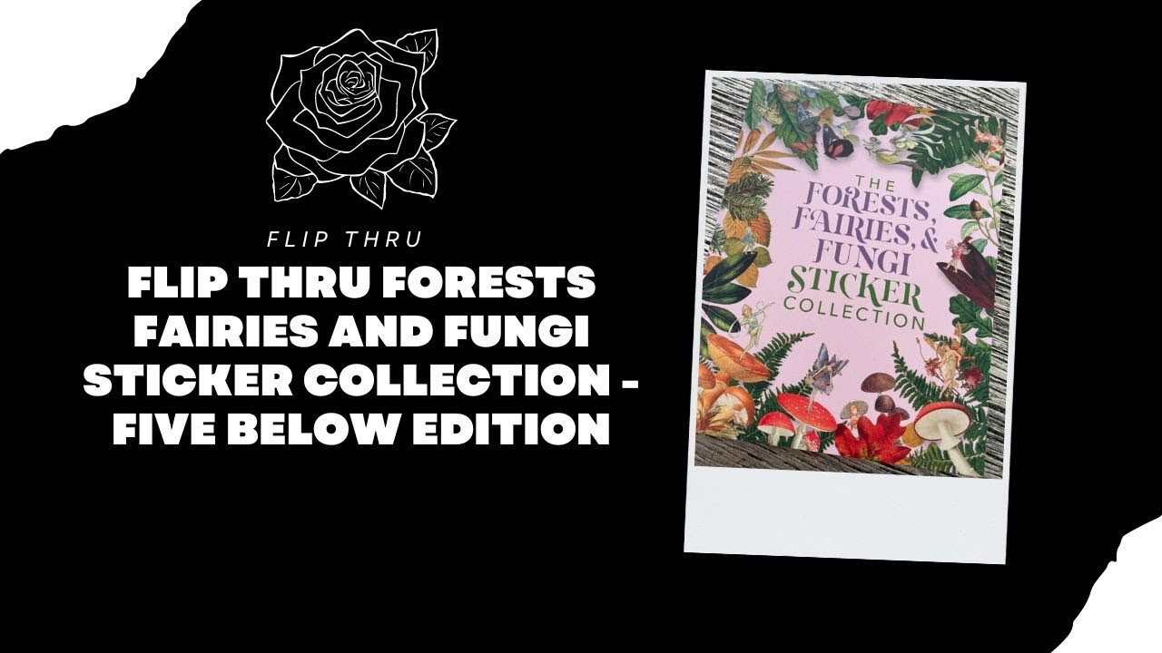 Flip Thru Forests Fairies and Fungi Sticker Collection - Five Below ...