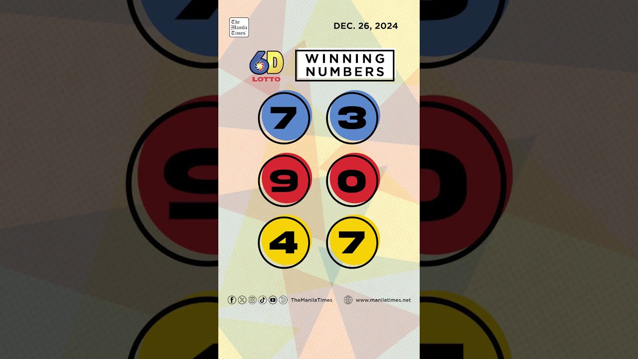 PCSO Lotto Results P15M Super Lotto 6 49 Lotto 6 42 6D 3D 2D Dec. 26 2024