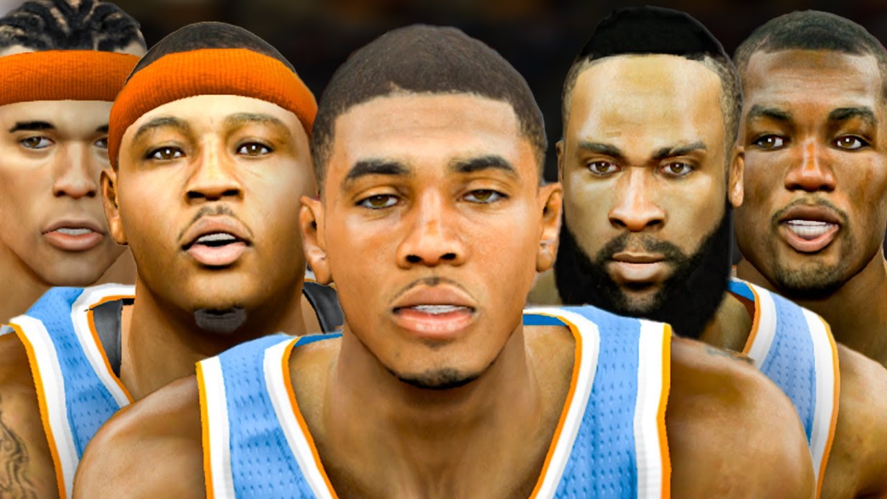 I Did an NBA 2K13 Fantasy Draft Rebuild - YouTube