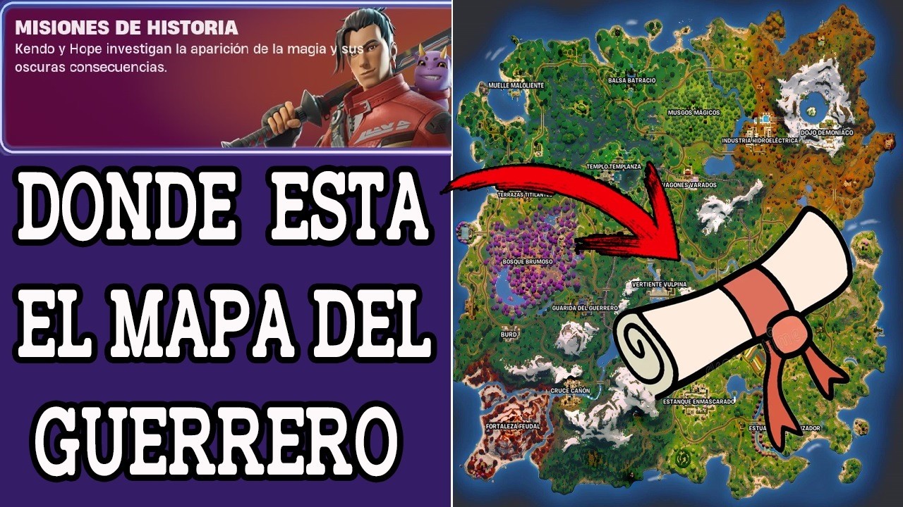 Consigue un mapa de un guerrero demoniaco derrotado - YouTube
