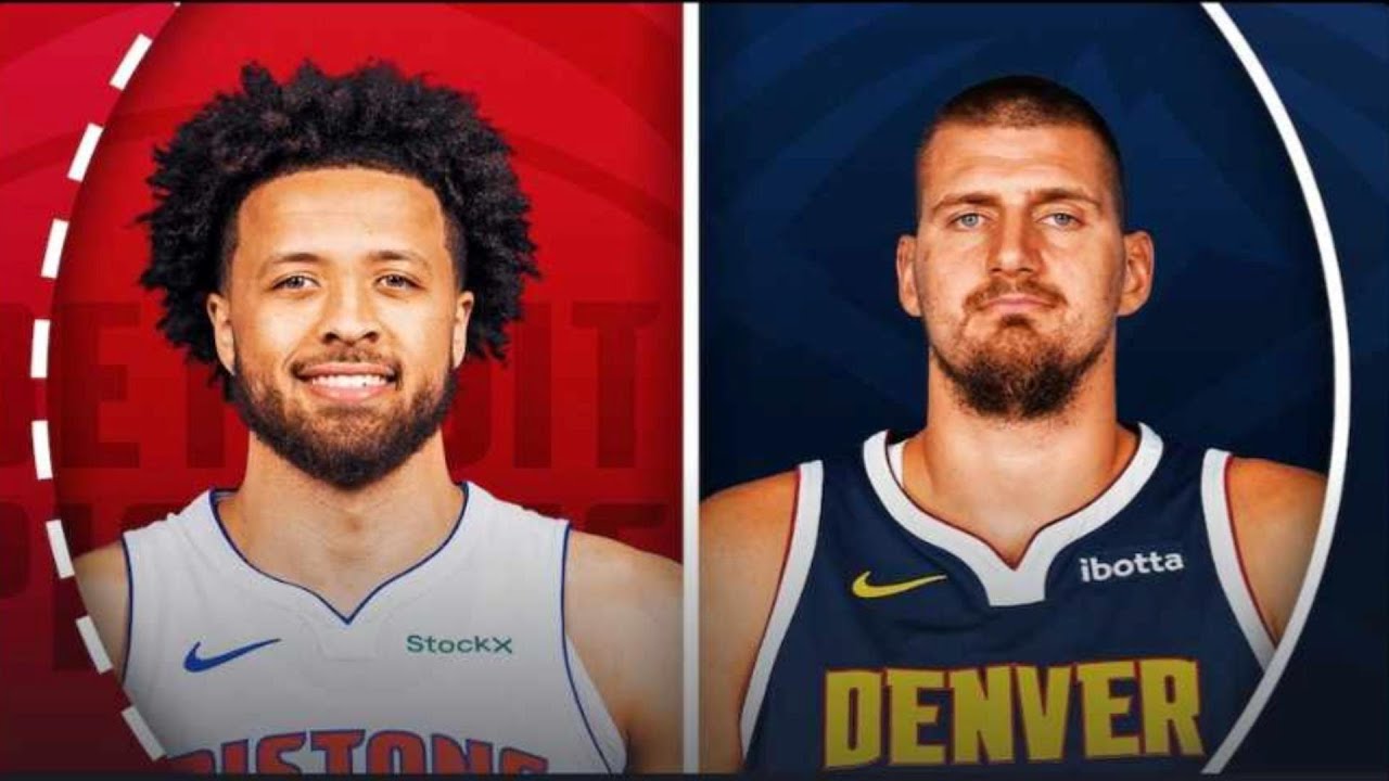 Detroit Pistons at Denver Nuggets NBA Play by Play Scoreboard / Interga ...