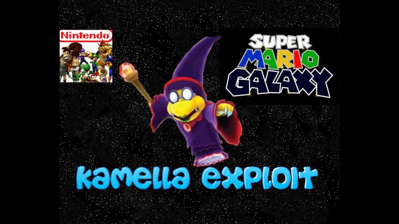 Super Mario Galaxy - Space Junk Kamella Exploit - YouTube