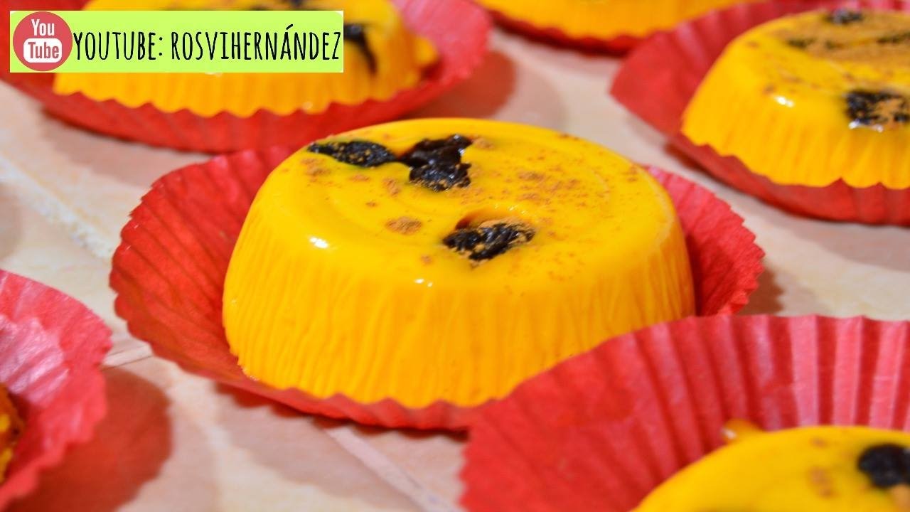 CREMITAS O FLAN DE PAPELITO ROJO| ROSVI HERNANDEZ - YouTube