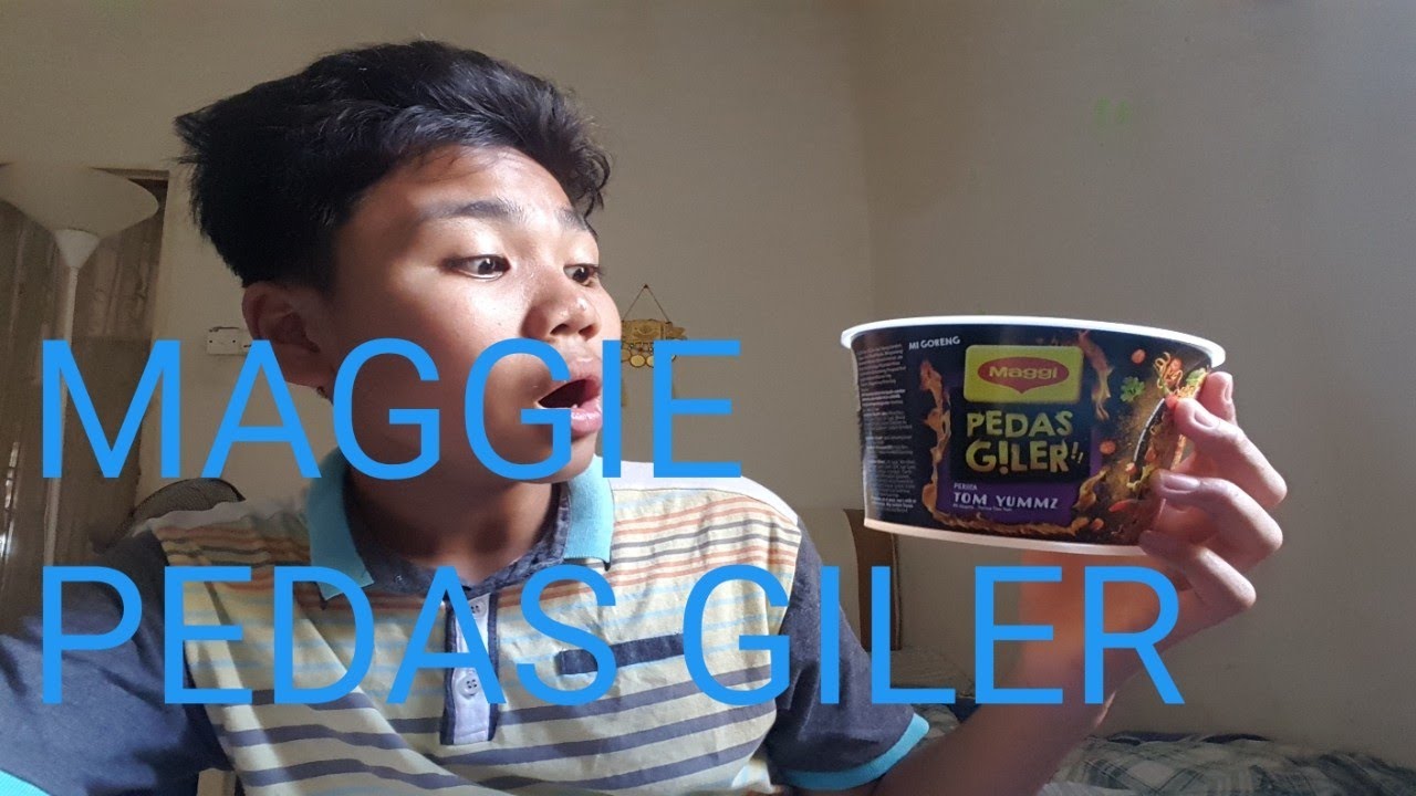 MAGGI PEDAS GILER CHALLENGE - YouTube