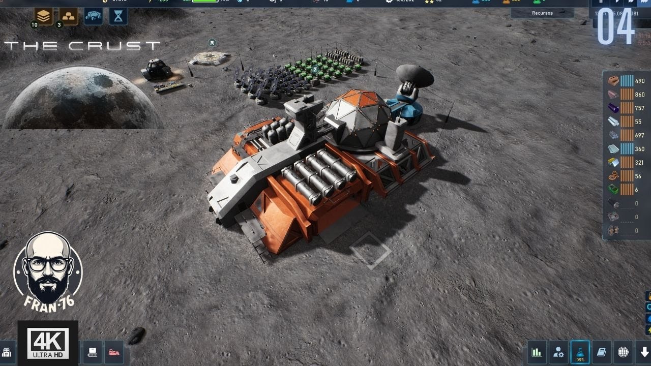 Misiones lunares con el centro de control - The Crust #4 - Gameplay ...