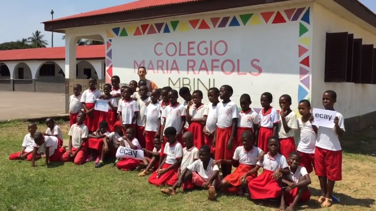 El Colegio "María Ràfols" de Guinea Ecuatorial felicita a Ecay ...