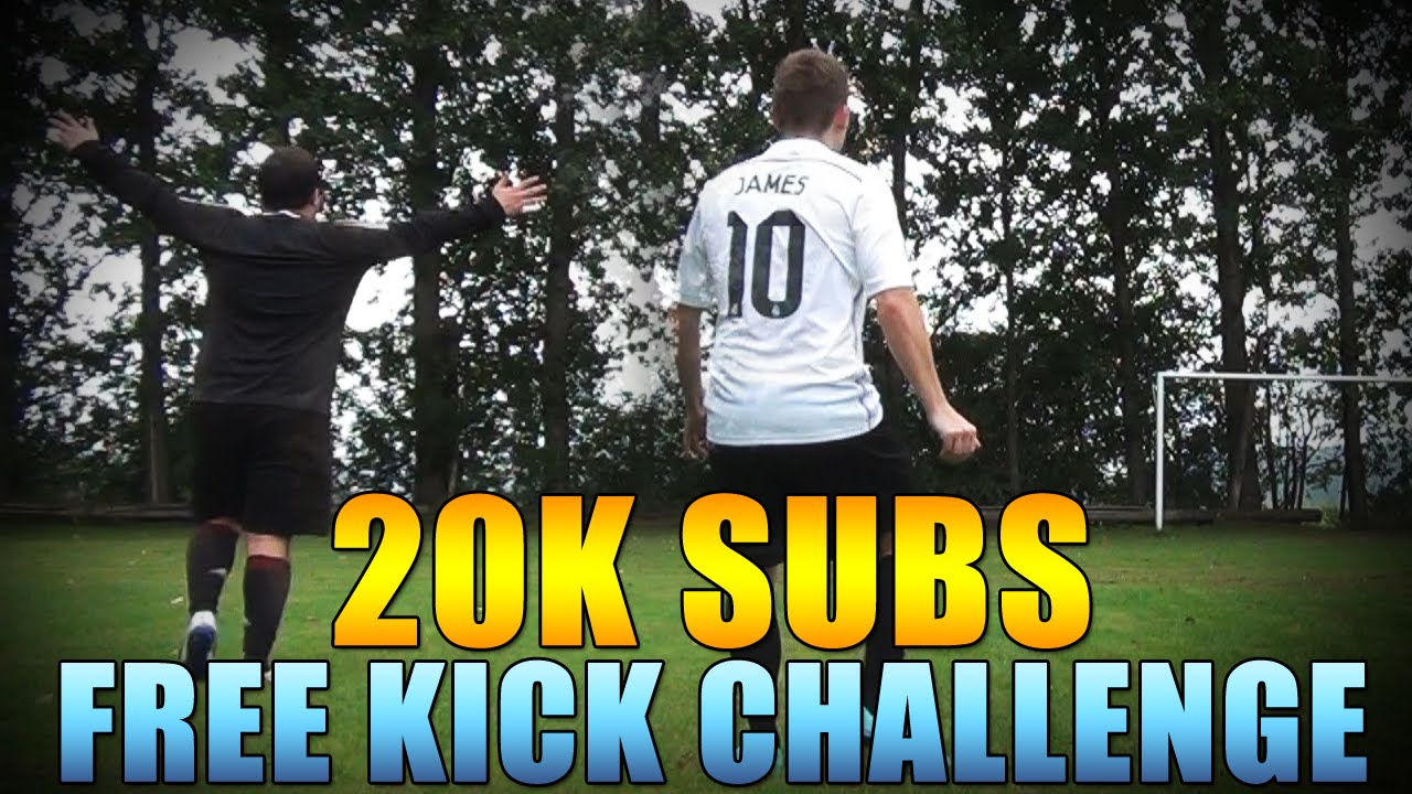 20.000 Subs Special #1 | Free Kick Challenge vs. Patrick | THANK YOU ...