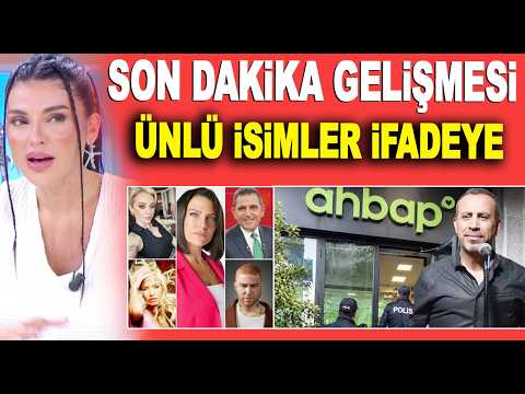 Ahbap soruşturmasında flaş gelişme: Ece Üner, Feyza Altun, Fatih Portakal...! / Magazin Turu