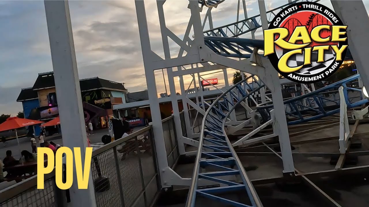 Hurricane Front Row Sunset POV | Race City PCB non-copyright - YouTube