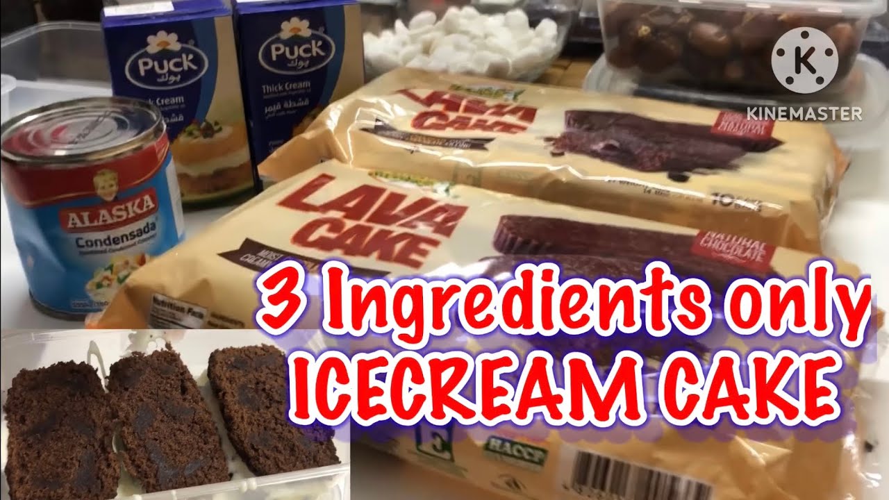 DIY- TIPID AT MURANG ICECREAM CAKE - YouTube