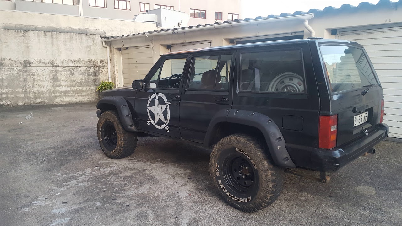 Projecto Cherokee XJ 2.1 td swap 1.9 tdi VP VW - YouTube