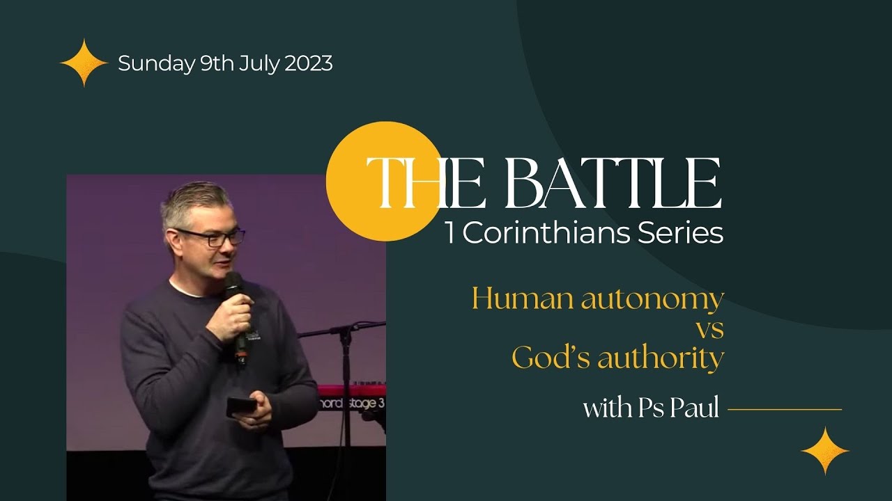 The Battle: Human Autonomy vs God's Authority - YouTube