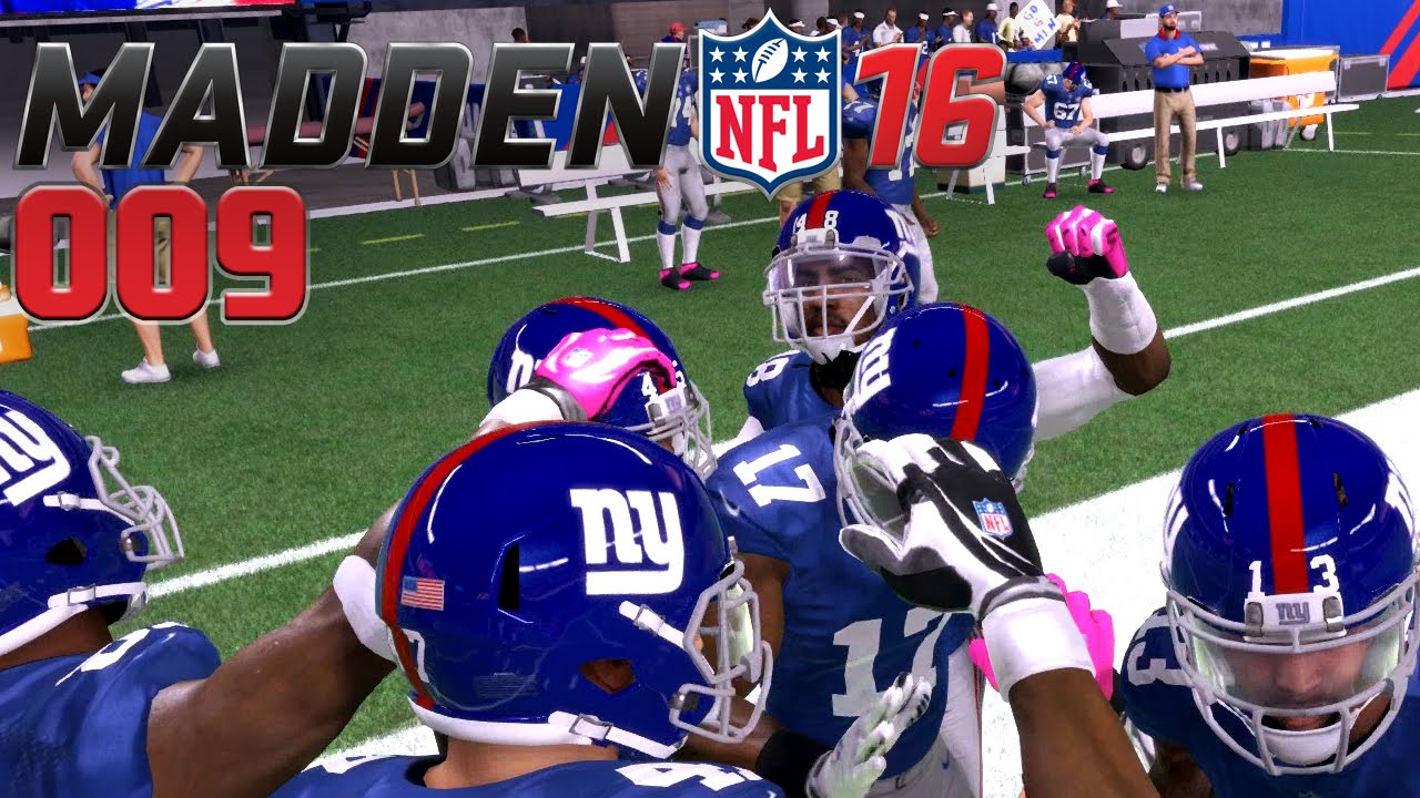 MADDEN NFL 16 (FRANCHISE) #009 - New York GIANTS?! «» Let's Play Madden ...