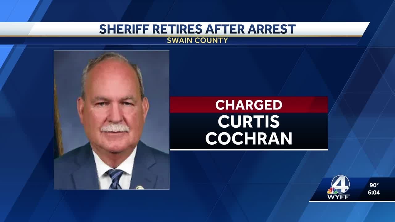 Sheriff retired after being arrested in Swain County - YouTube