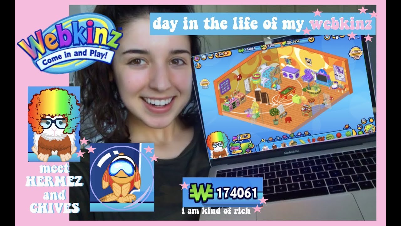DAY IN THE LIFE OF MY WEBKINZ - YouTube