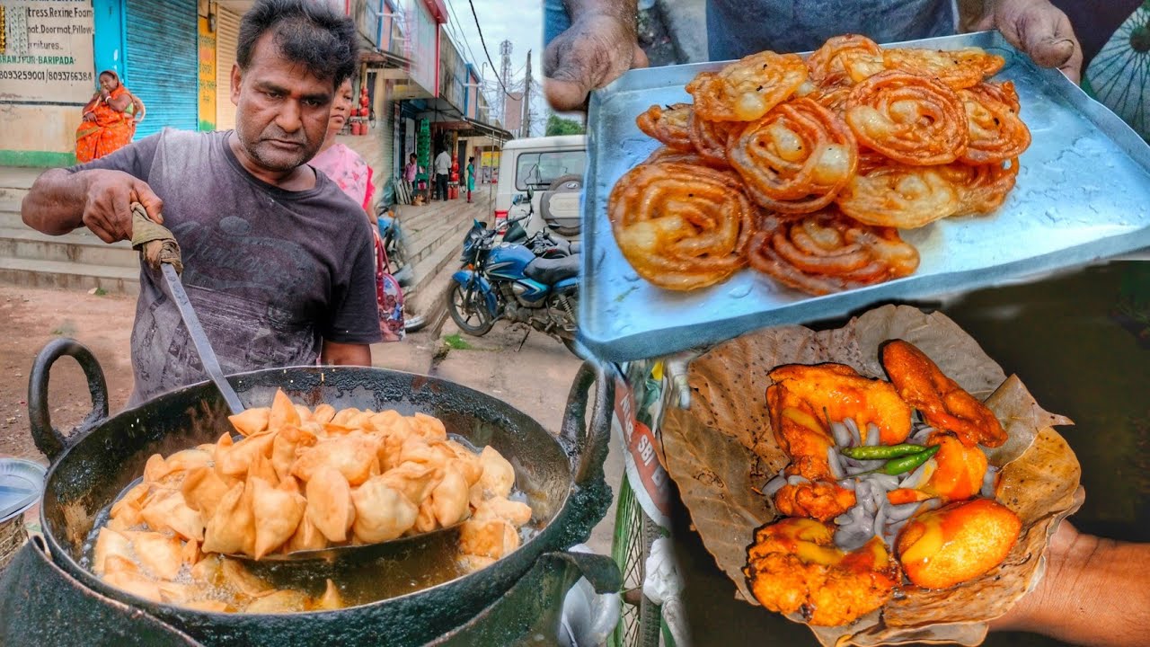 Best Evening snacks in Baripada | Odisha Food Tour | Indian Street Food ...