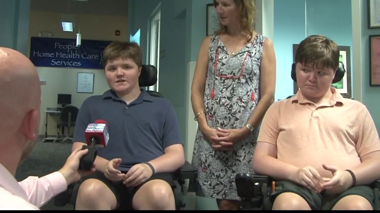 Boys With DMD Fitted For Robotic Arms - YouTube