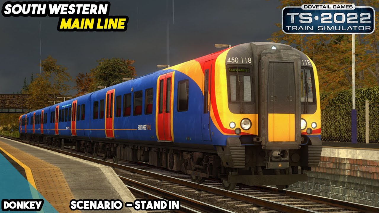 Train Simulator 2022 : SWML : Class 450 : Stand In - YouTube