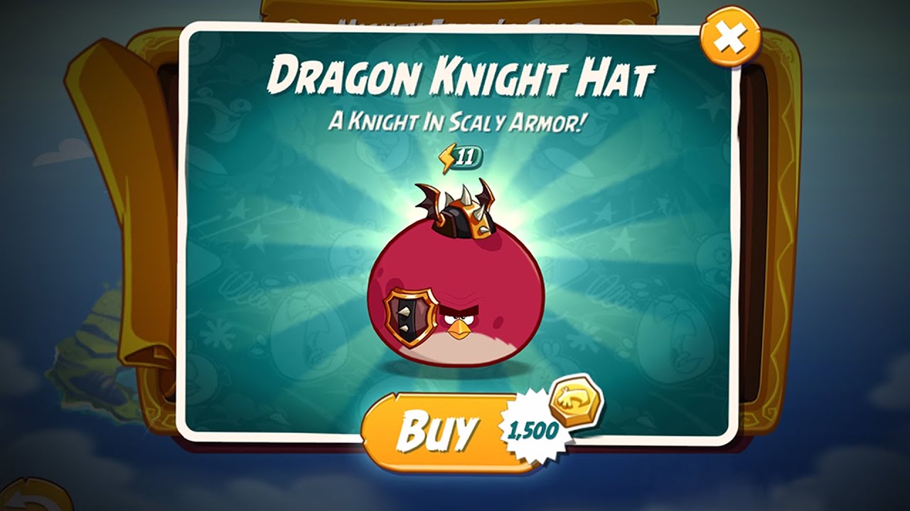 Angry Birds Mighty Eagle And Mighty Dragon