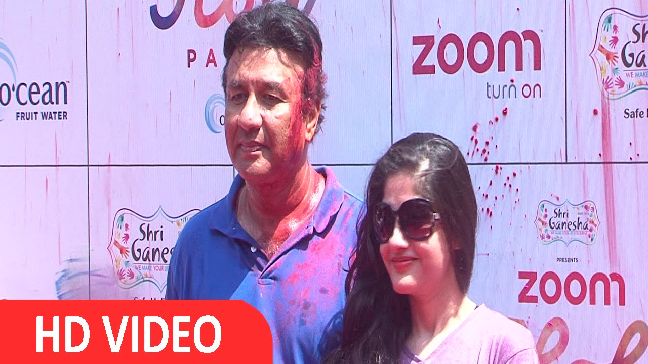 Anu Malik & Anmol Malik At Zoom Holi Party - YouTube