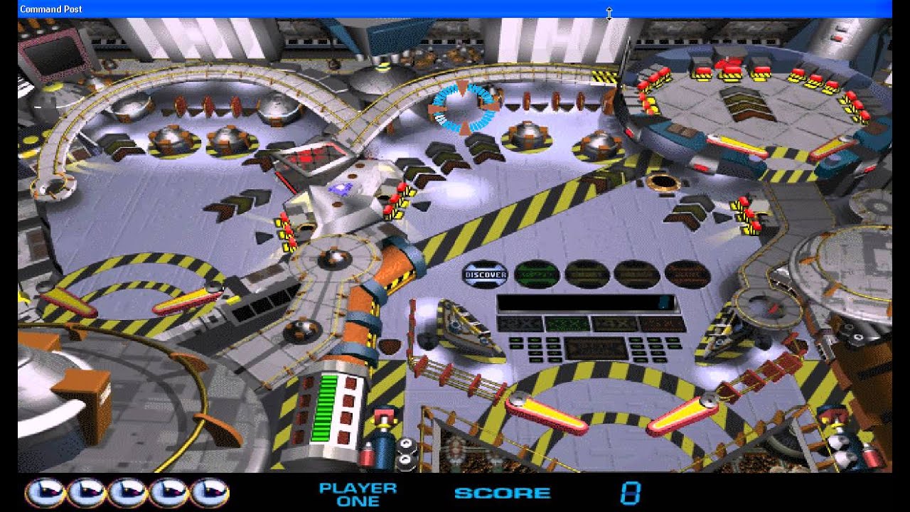 The Gaming Experience: 3D Ultra Pinball Part 4 - Command Post (No ...