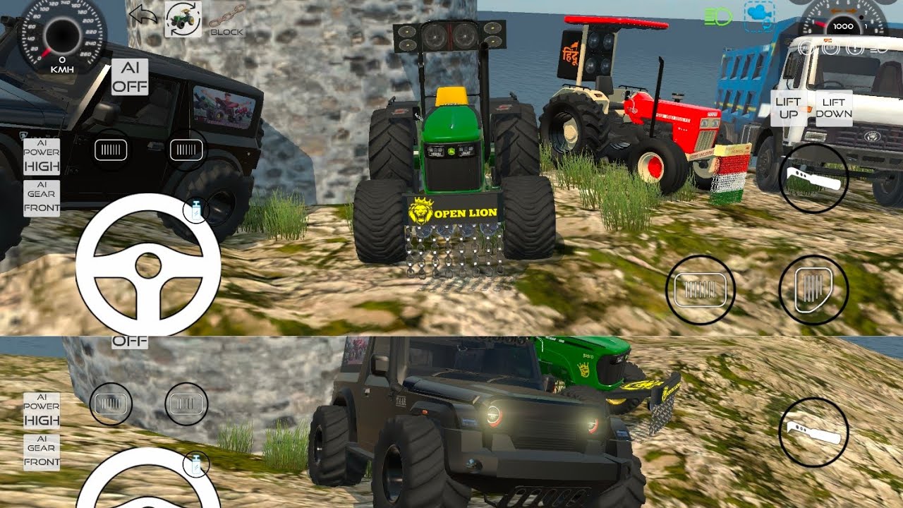 Dirav stone uploading (JCB)__truck Indian vehicle simulator 3D//#geming ...