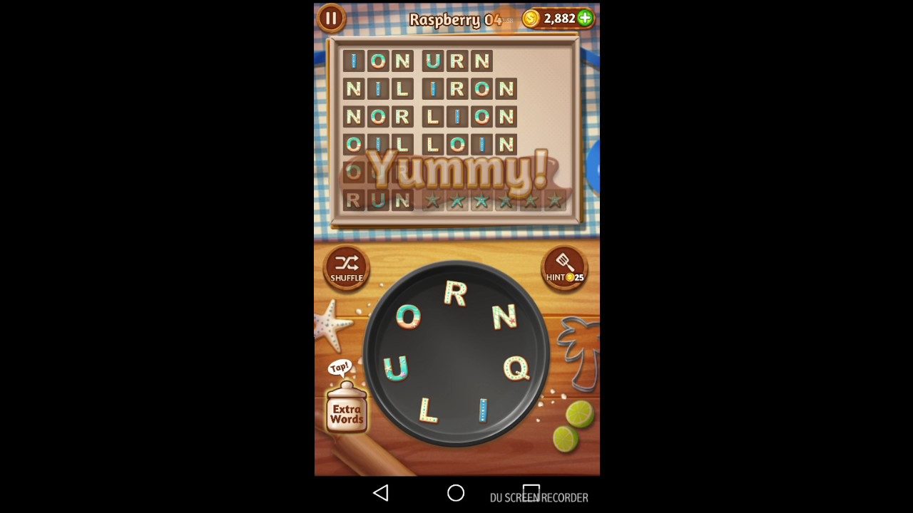 Word Cookies Raspberry 01-10 - YouTube
