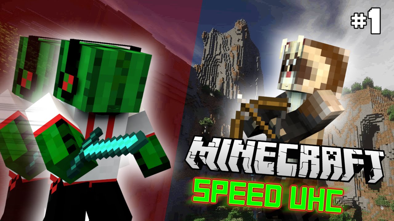 "DREAM TEAM" Minecraft SPEED UHC #1 w/TheSpicyCactus & GamingFerrets ...