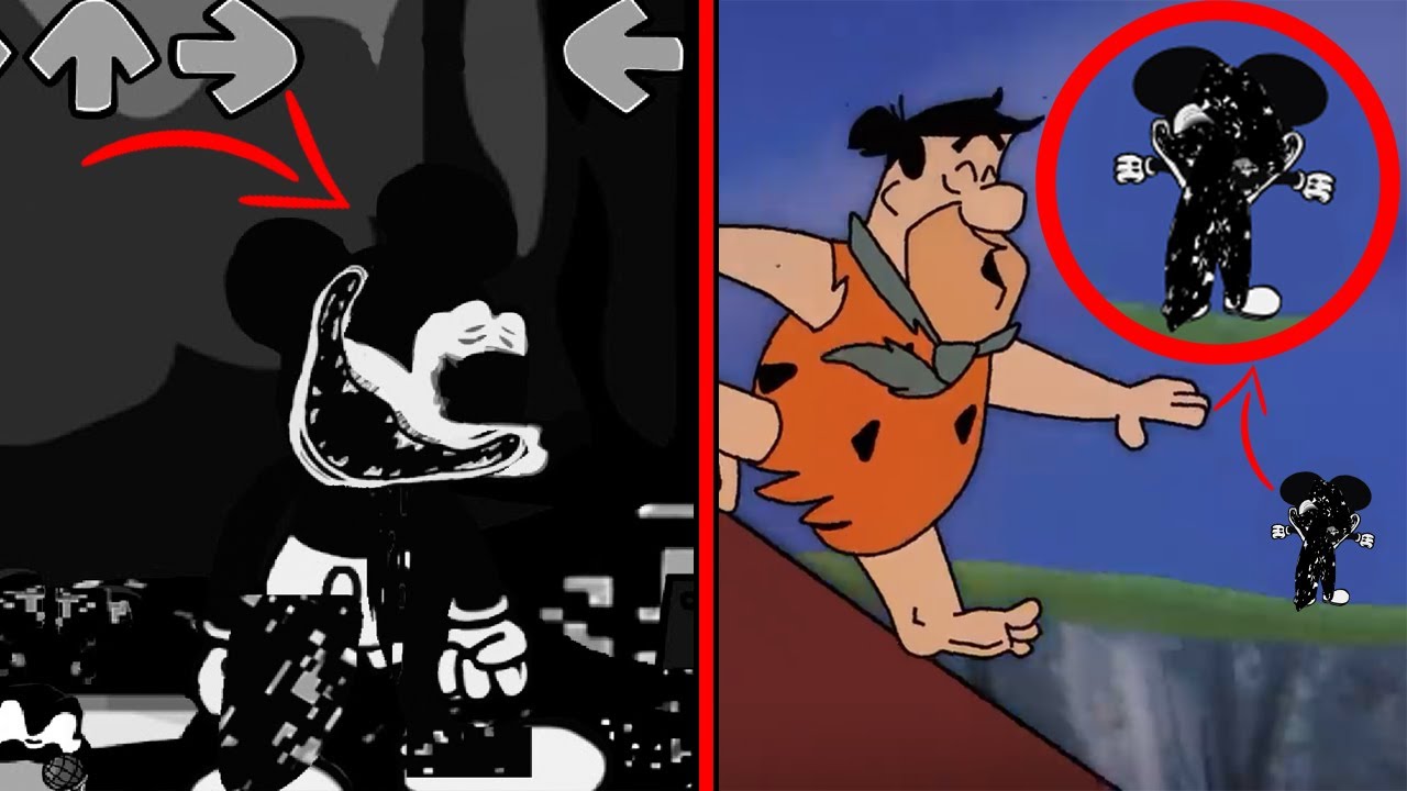 References in FNF X Pibby | Fnf Vs Corrupted Mickey Mouse | Come and ...