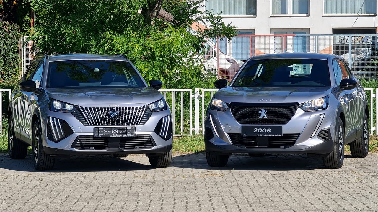 NEW Facelift Peugeot 2008 Allure vs. Pre-facelift Peugeot 2008 Active ...