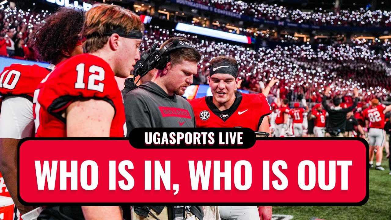 UGASports LIVE: Roster management — Who is in? Who is out? - YouTube