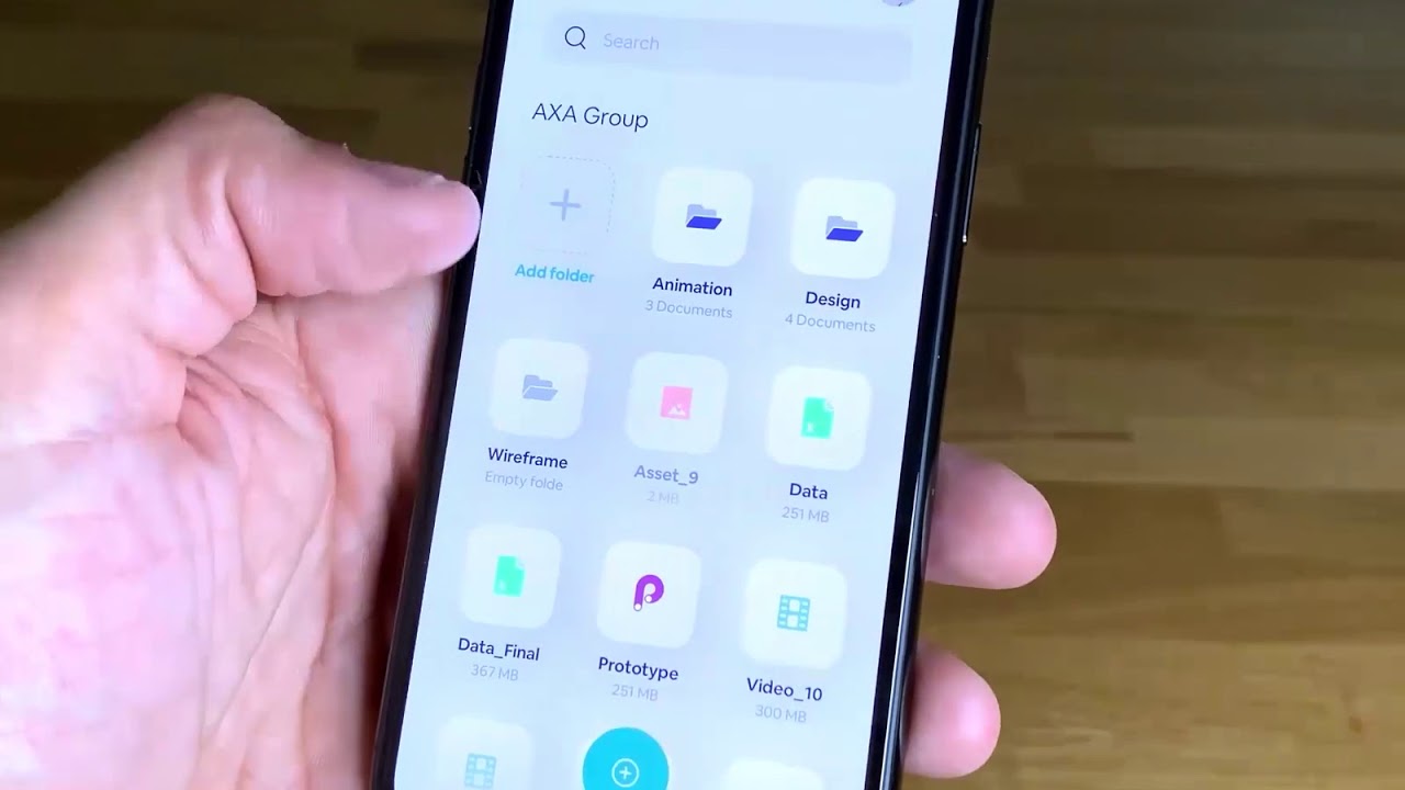 Design Inspiration: Cloud Storage Mobile Application Concept - YouTube