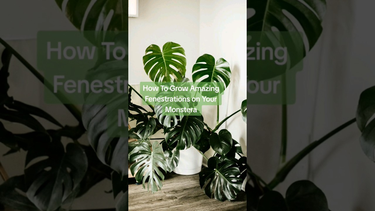 Monstera Fenestrations!? Yes Please! How To Get Your Monstera To ...