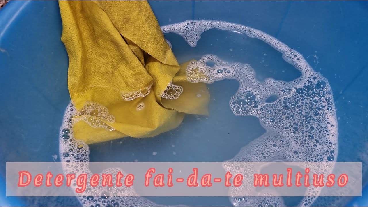 Detergente fa-da-te multiuso | MAMMASTYLE.IT | - YouTube