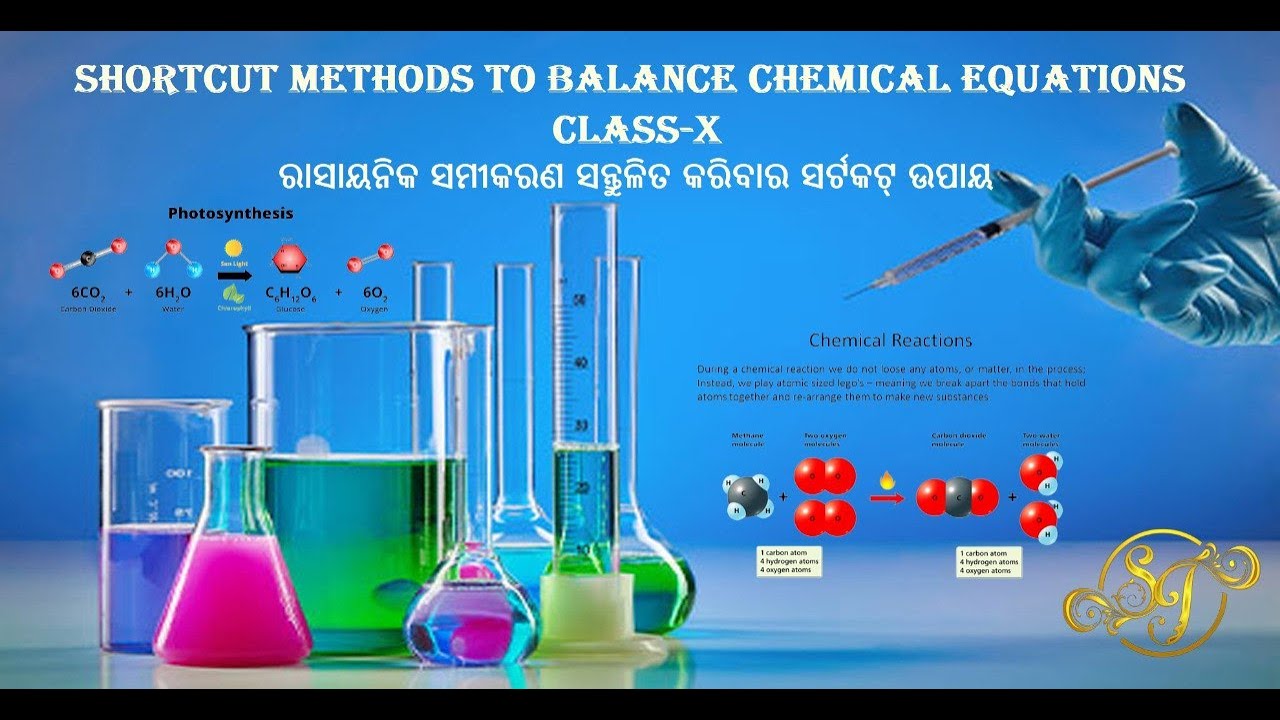 Shortcut Method to Balance Chemical Equations for Class 10 - YouTube