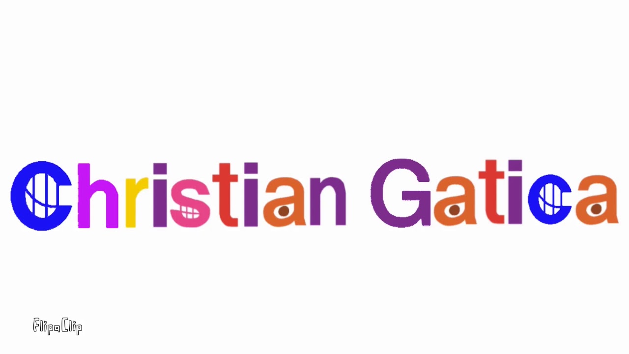 Christian gatica logo with the 3 a’s closing eyes animation! - YouTube