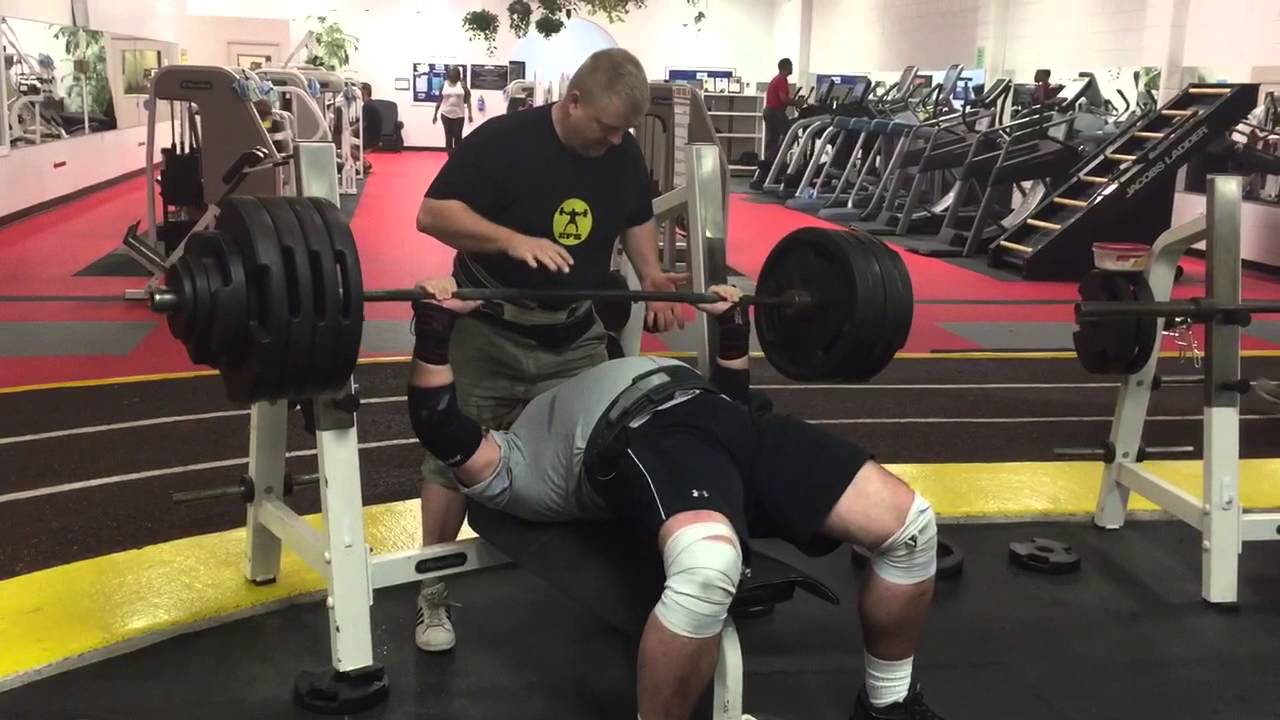Tom Nash 470 lbs Raw Bench Press - YouTube