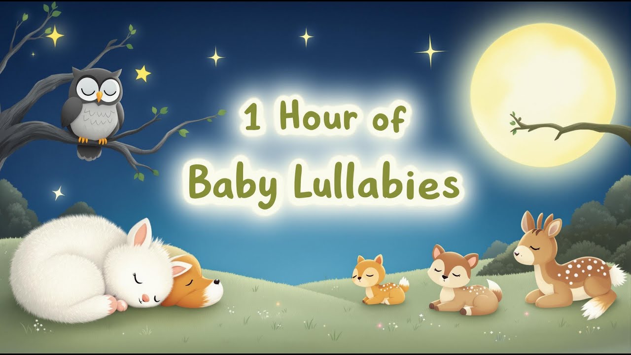 Relaxing Lullabies for Babies and Toddlers 🌼💤 | 1 Hour of Sweet ...