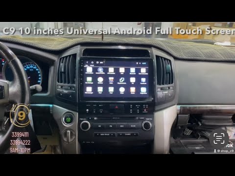 Shop C9 | Android Universal Full Touch Screen for Toyota Land Cruiser ...