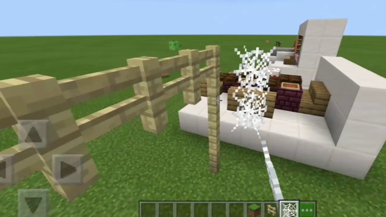 HOW TO MAKE A FOOTBALL GOAL IN MINECRAFT YouTube how-to-make-a-football-goal-in-minecraft-youtube