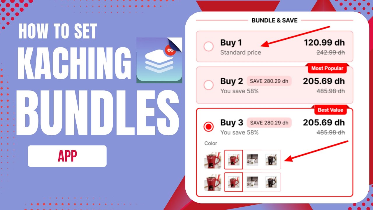 How to Create Bundles in Kaching Bundle App | Increase Shopify AOV ...