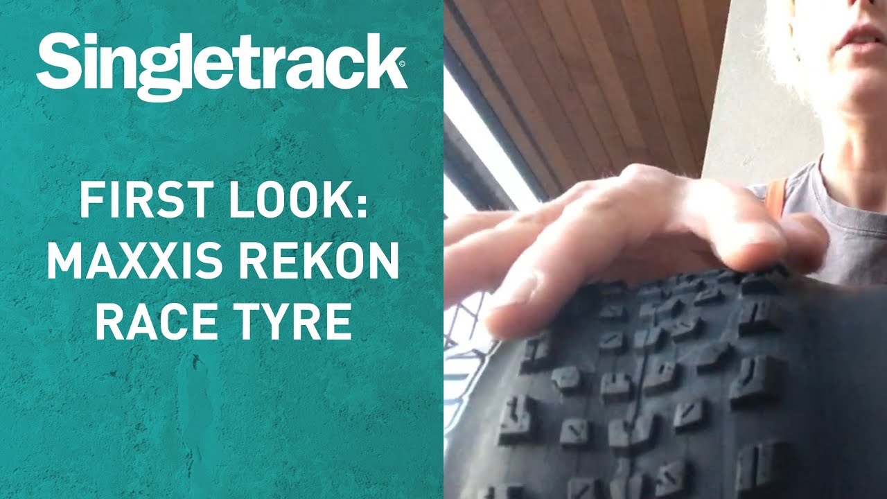 Maxxis Rekon Race Tyre - First Look - YouTube