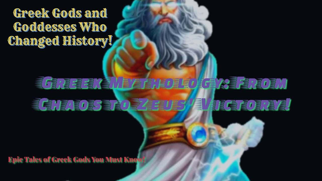 Tracing the Origins of Greek Gods and Goddesses: From Chaos to The ...
