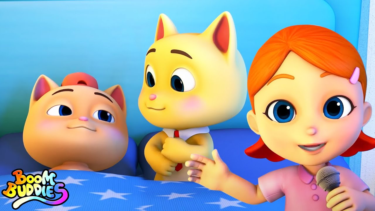 Ten In The Bed Animals | Count 1 To 10 | Nursery Rhymes For Kids ...