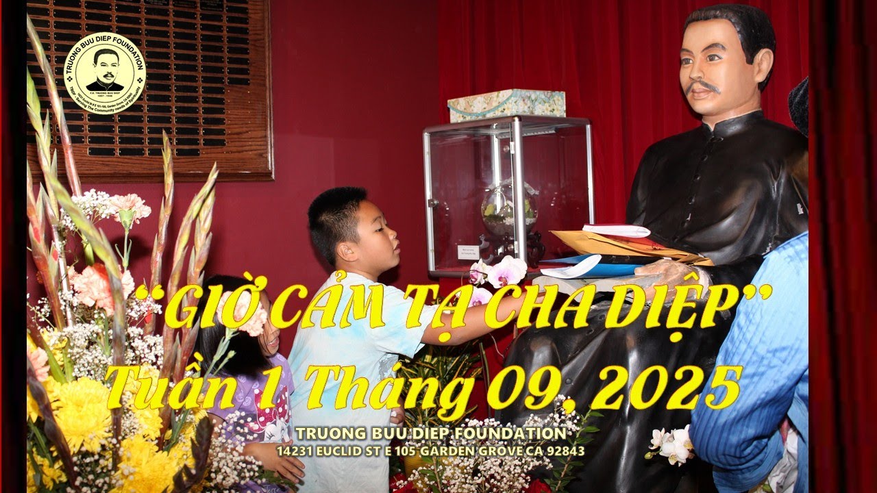 GIỜ CẢM TẠ CHA DIỆP - Tuần 1 Tháng 09, 2025 - YouTube