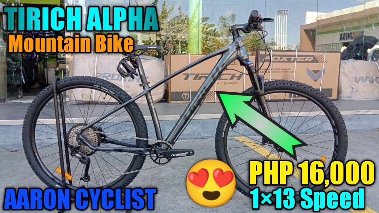 TIRICH ALPHA | Mountain bike | 1×13 speed |Smach ARX GROUP SET | Bike ...